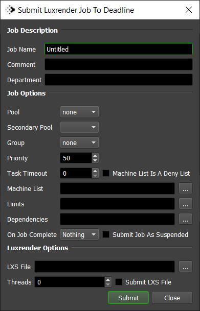 LuxRender — Deadline 10.3.2.1 documentation